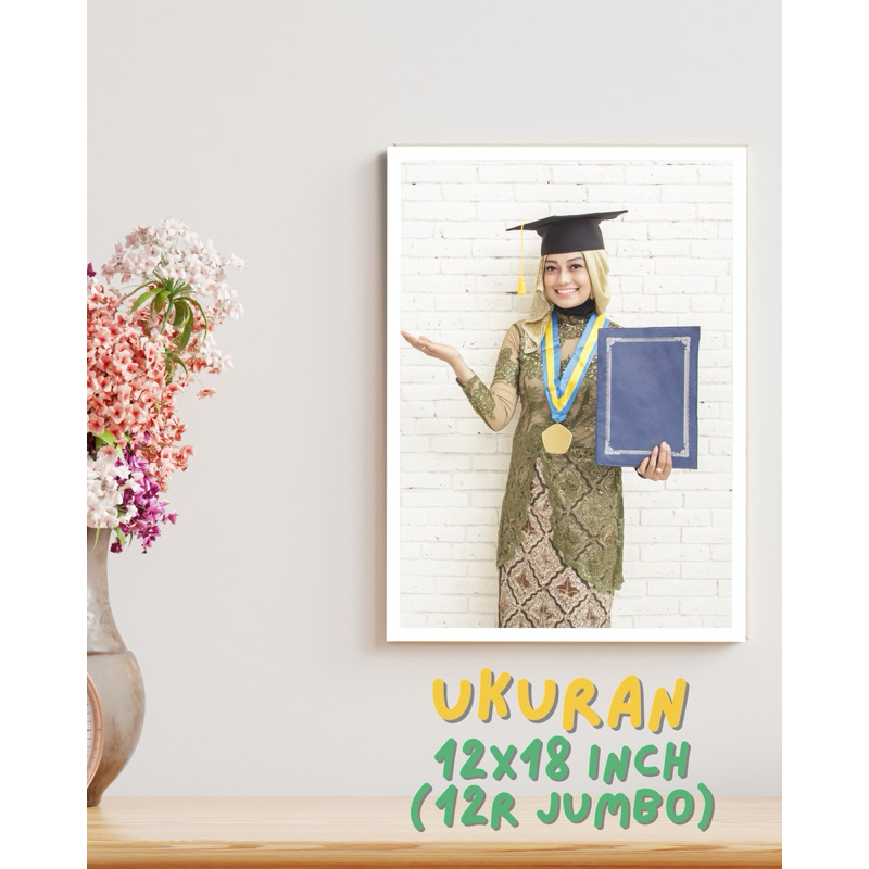 Jual cetak foto instant 12R jumbo(12x18 inch) | Shopee Indonesia