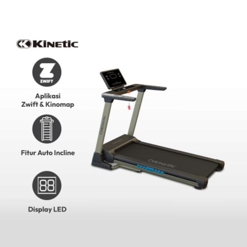 Jual Kinetic Motorized Smart Treadmill 3 Hp 99p | Shopee Indonesia