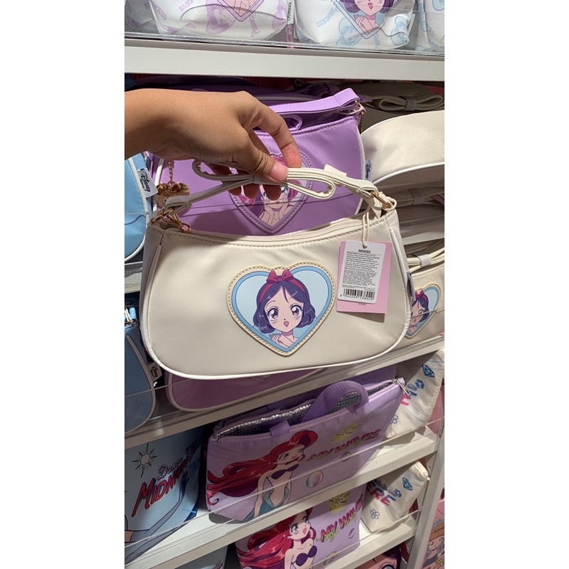 Jual TAS PRINCESS MINISO X PRINCESS ARIEL SNOW WHITE | Shopee Indonesia