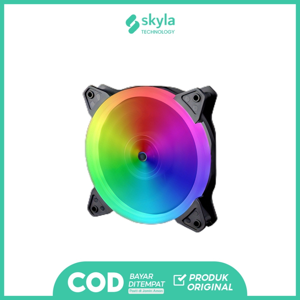 Jual Fan Casing 12Cm RGB Static x6 Colour | Shopee Indonesia