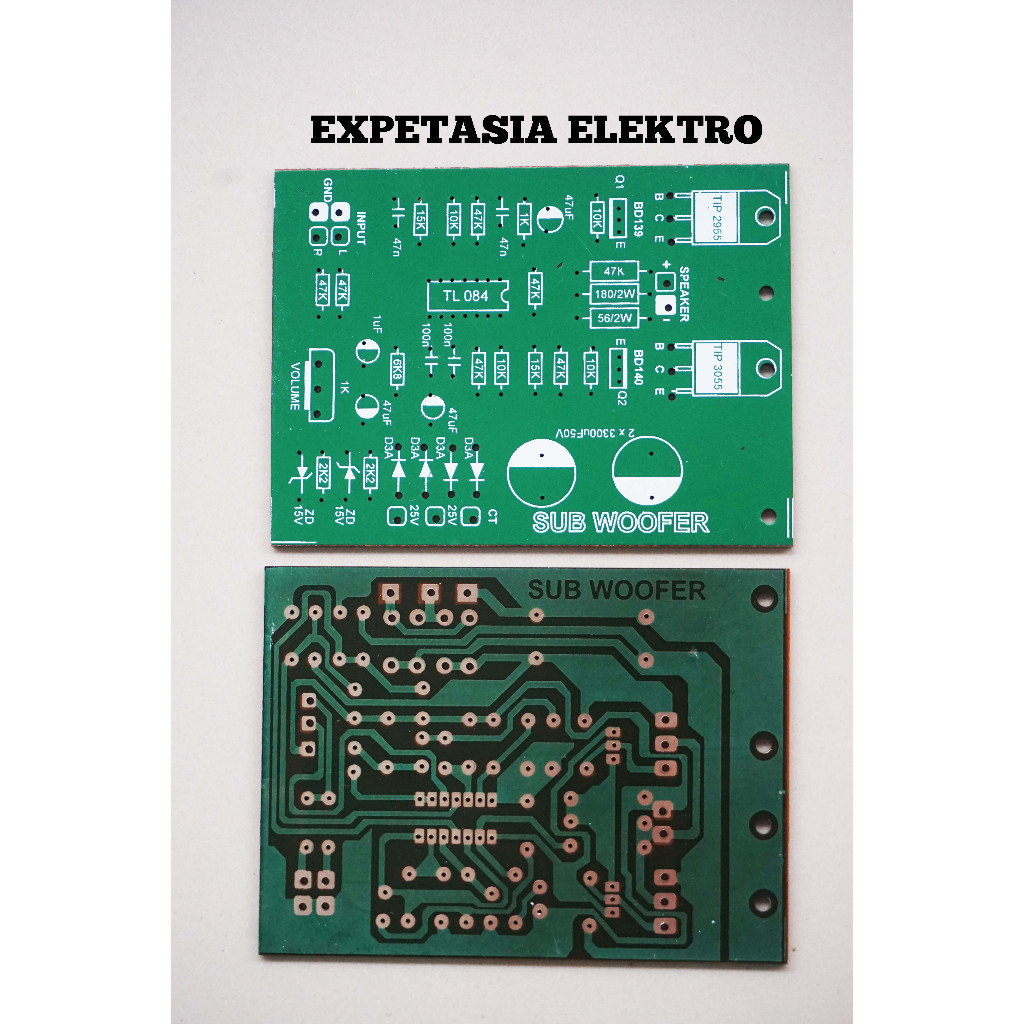 Jual PCB SUB WOOFER IC TL084 | Shopee Indonesia