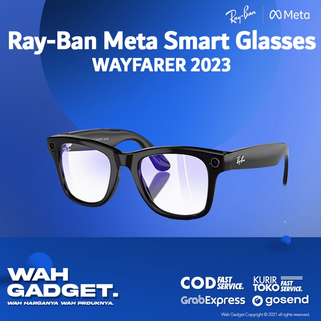 Jual Kacamata Pintar Meta Wayfarer 2023 - Kacamata kamera | Shopee ...