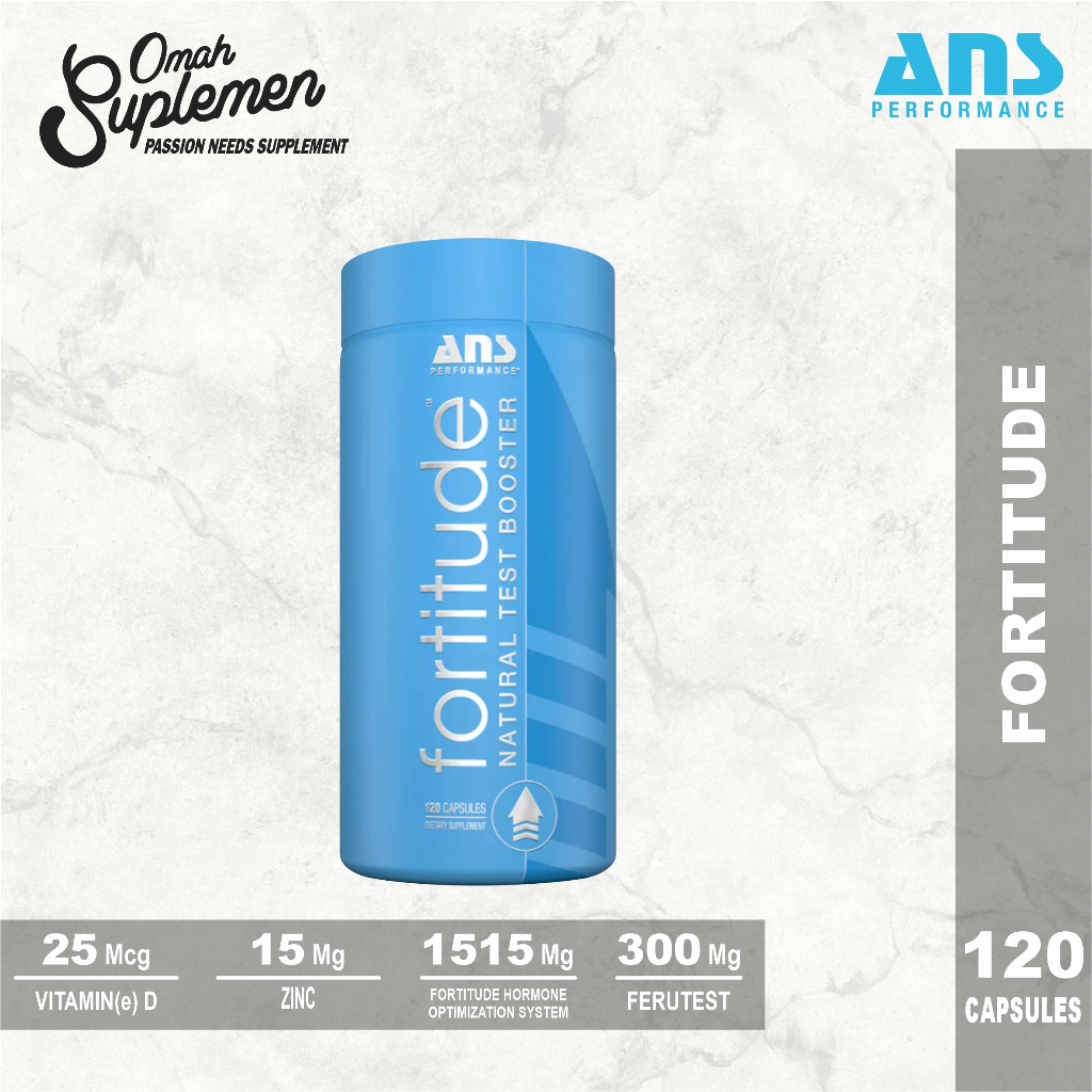 Jual ANS Fortitude 120 Caps Natural Testosterone Booster | Shopee Indonesia