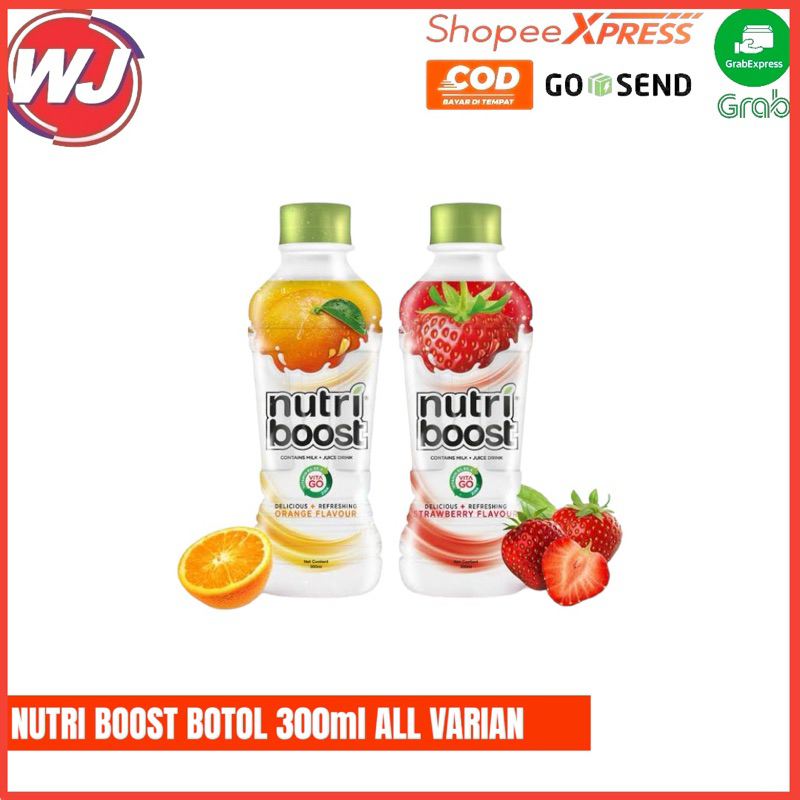 Jual NUTRI BOOST BOTOL 300ml ALL VARIAN | Shopee Indonesia