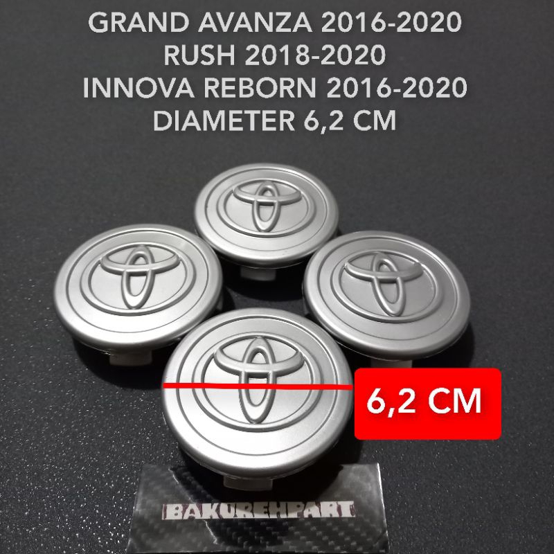 Jual Dop roda tutup velg GRAND AVANZA 2016-2020,RUSH 2018-2020,INNOVA ...
