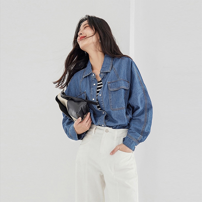 Jual Basic Denim Outer "Eve" | Outer | Denim Outer | Fashion Wanita ...