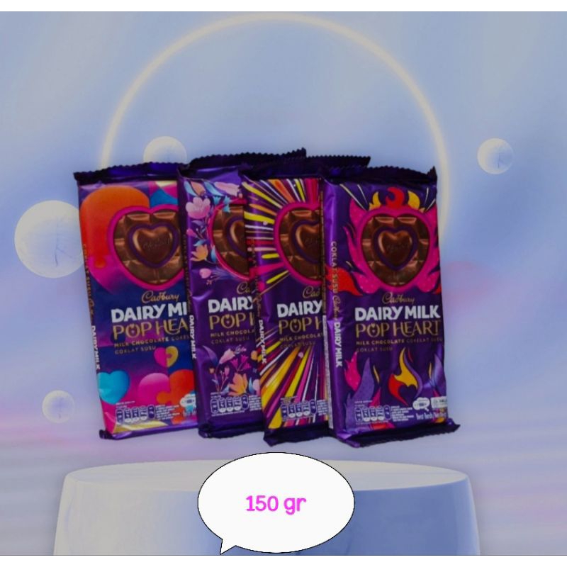 Jual Cadbury Dairy Milk Pop Heart 150 gr | Shopee Indonesia