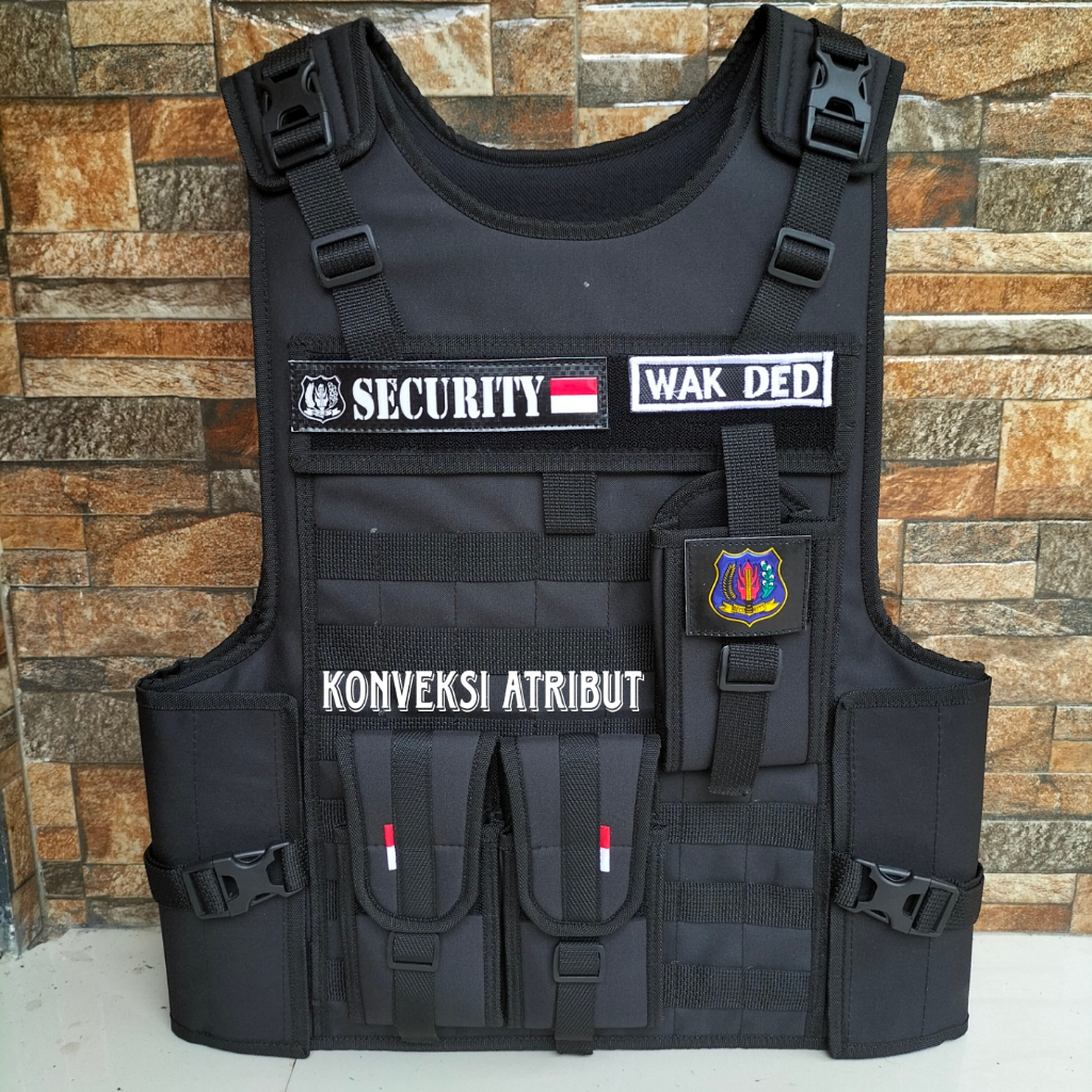 Jual rompi angin security hitam tebal | Shopee Indonesia