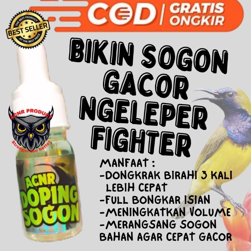 Jual DOPING SOGON ACNR DOPING BURUNG SOGOK ONTONG | Shopee Indonesia