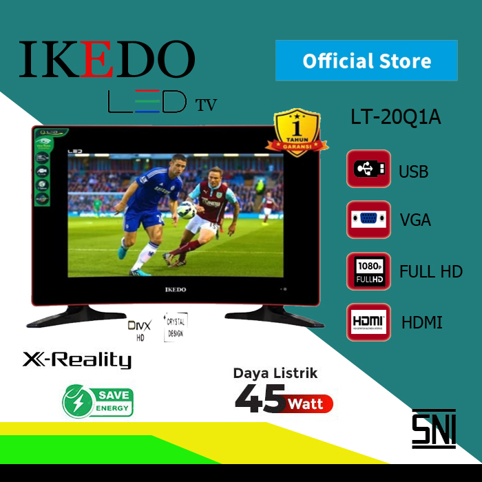 Jual TV LED IKEDO LT-20Q1 FULL HD DISPLAY MURAH TERBARU | Shopee Indonesia
