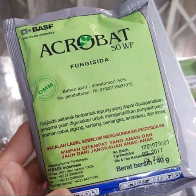 Jual acrobat 40gr fungisida ampuh mengatasi jamur pada tanaman ASLI ...