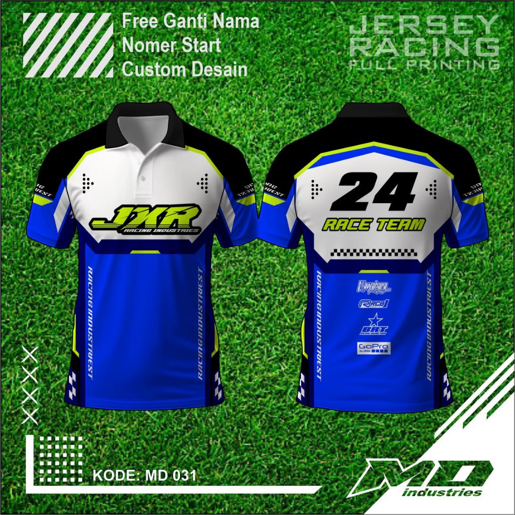 Jual Jersey Balap Desain Keren - Baju Balap Racing Printing - Minimalis ...