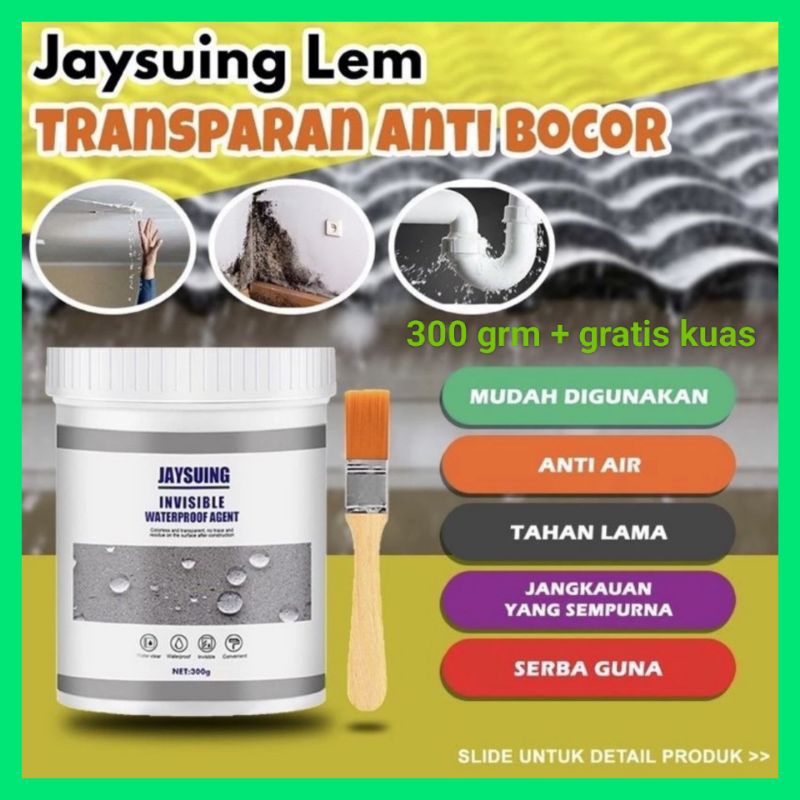 Jual (GRATIS KUAS) LEM JAYSUING CAT PELAPIS ANTI BOCOR ANTI AIR ...