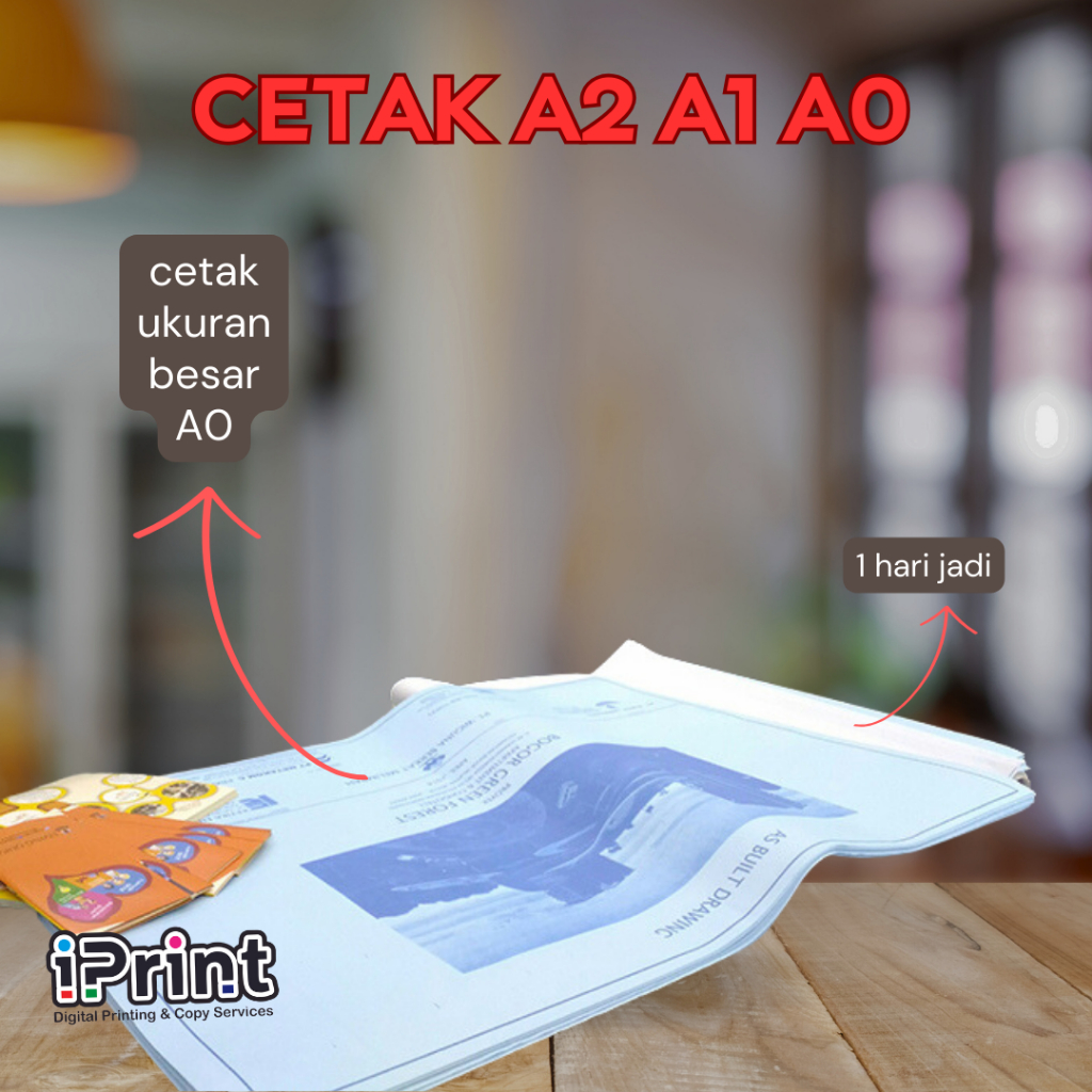 Jual CETAK A2 A1 A0 Print Cetak PLOTTER BLUEPRINT Ukuran Besar | Shopee ...