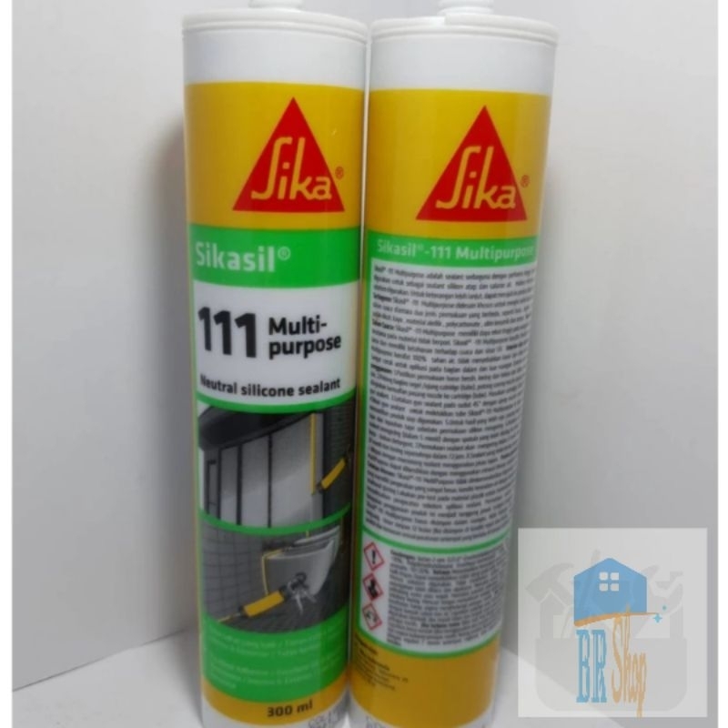 Jual SEALENT SIKASIL 111 MULTIPURPOSE NETRAL SILICONE SEALANT 300ML | Shopee Indonesia