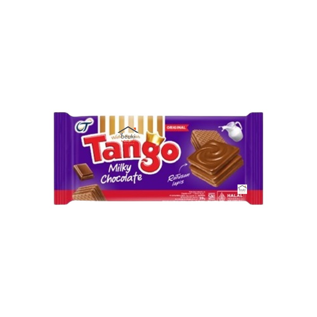 Jual Wafer Tango Milky Chocolate Ratusan Lapis Renyah dan Lezat ...
