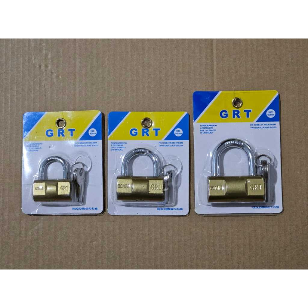 Jual Gembok Balok / Bulat / Oval Per 60 mm GRT - anti maling - Gudang ...