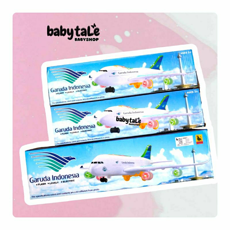 Jual Mainan Pesawat Garuda Indonesia Airbus A380 | Pesawat Air Asia ...