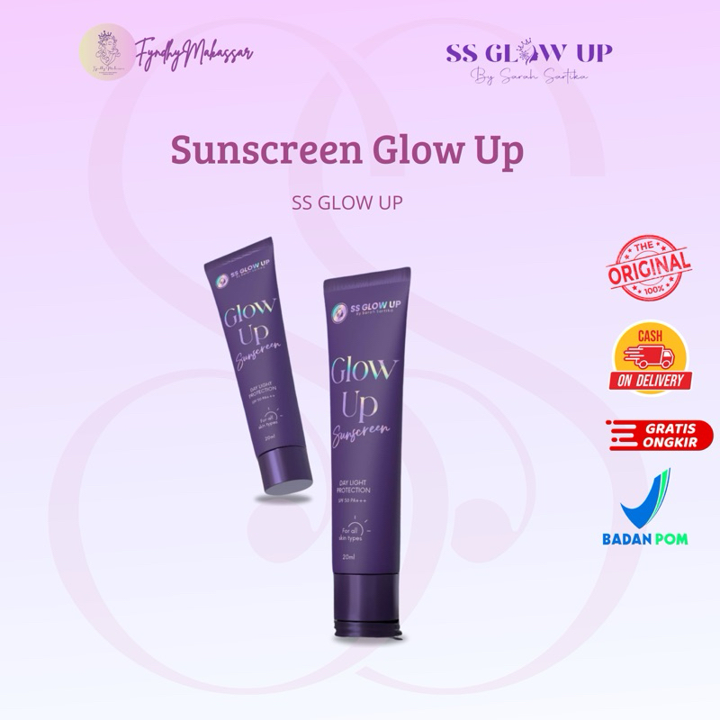 Jual Sunscreen SS Glow Up by Sartika Diman UV Protection | Shopee Indonesia