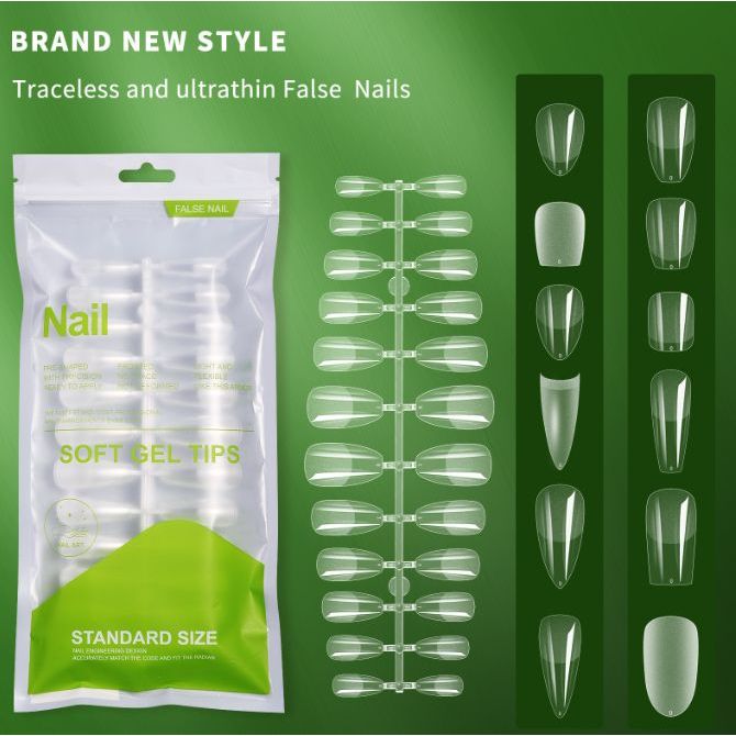 Jual 120PCS SOFT GEL TIPS BUFF SCRUB / Kuku Palsu Soft Gel BUFF SCRUB ...