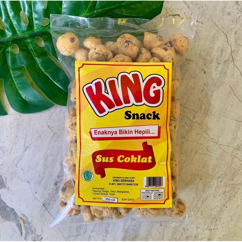 Jual King Snack Sus Coklat 350gr | Shopee Indonesia