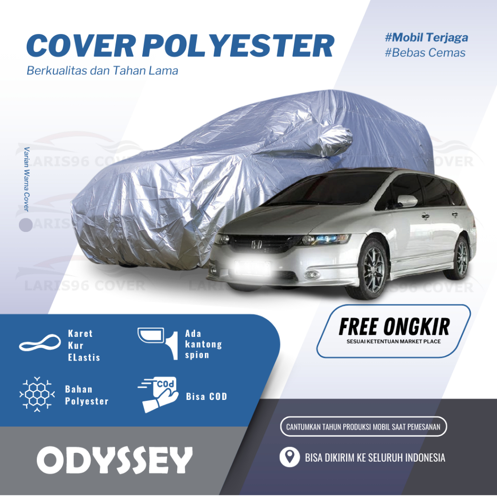 Jual Cover Mobil Odyssey Sarung Mobil / Selimut Mantel Mobil Odyssey ...