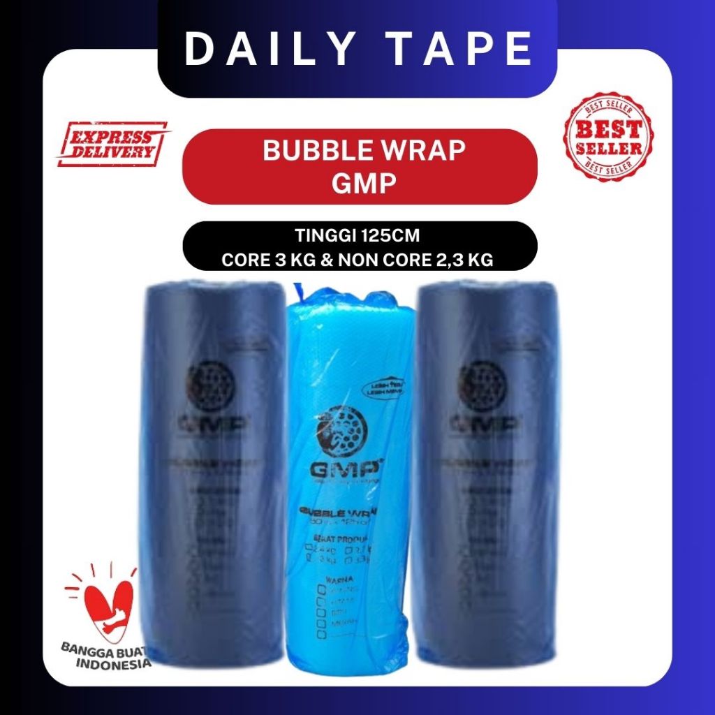 Jual Bubble Wrap Premium GMP 125cm x 50 Meter | Shopee Indonesia