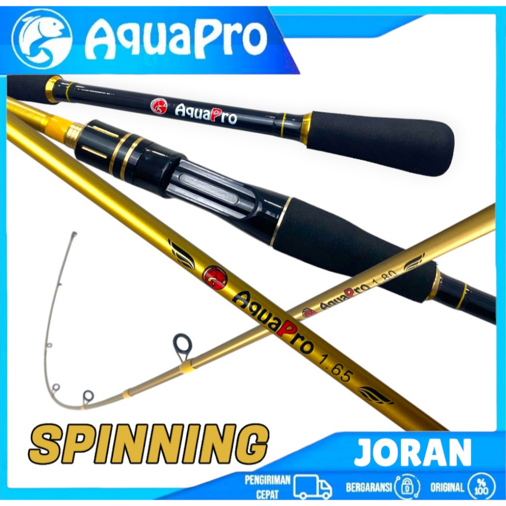 Jual AquaPro - Joran Pancing Spinning Buat Macing Casting Lure Fishing ...