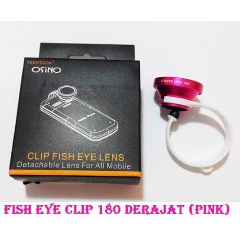 Jual Fish Eye Lens Clip 180 Derajat ( OSINO ) | Shopee Indonesia