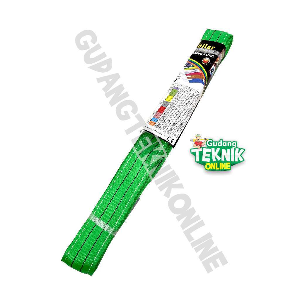 Jual Tali Webbing Sling 2 TON x 2 Meter 3 Meter 4 Meter 5 Meter 6 Meter ...