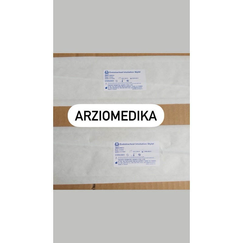 Jual Endotracheal Intubation Stylet Mandrin Pahsco / 2.2 mm / 3.3mm / 4 ...