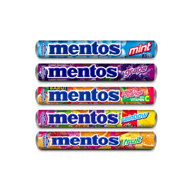 Jual MENTOS Chewy Dragees 37g (All Variants) | Shopee Indonesia