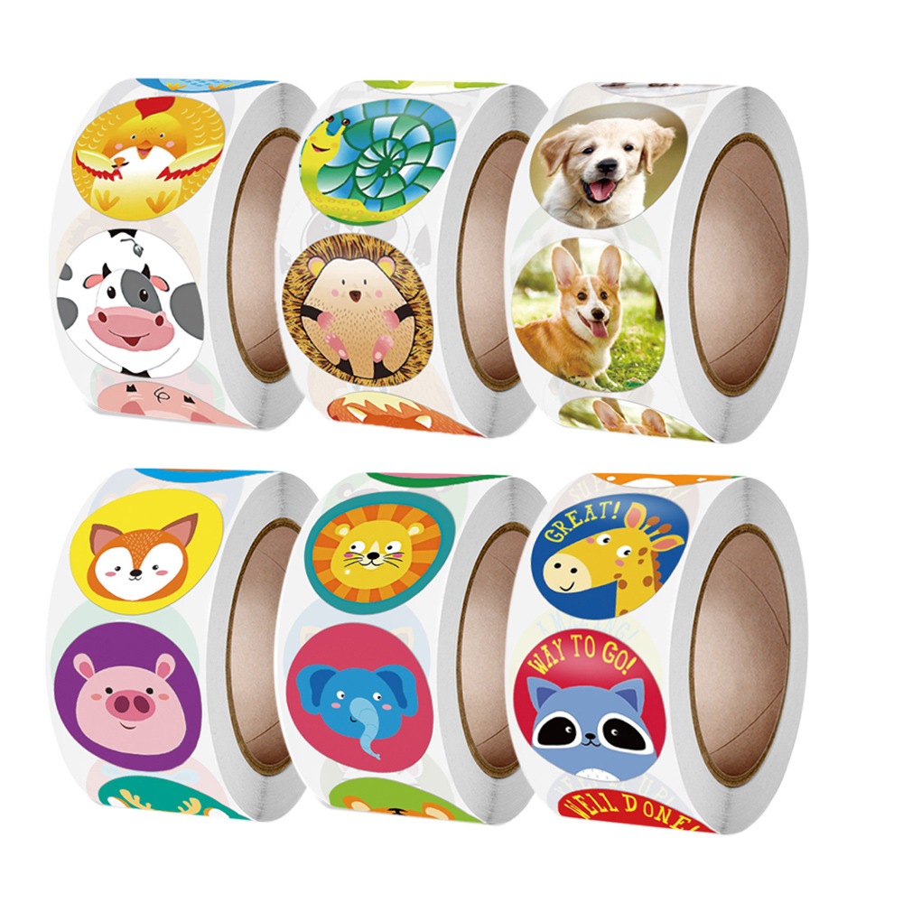 Jual Sticker reward anak / sticker birthday / sticker label 1 roll ...