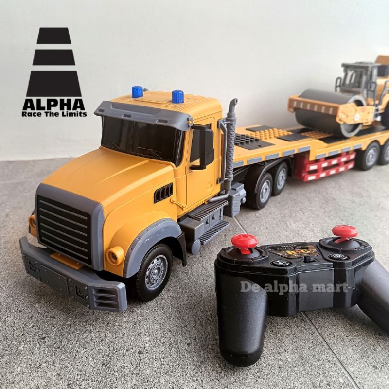 Jual RC TRUCK TRAILER BONNET 1:24 2.4ghz BATERAI CAS REALISTIC RC TRUCK ...