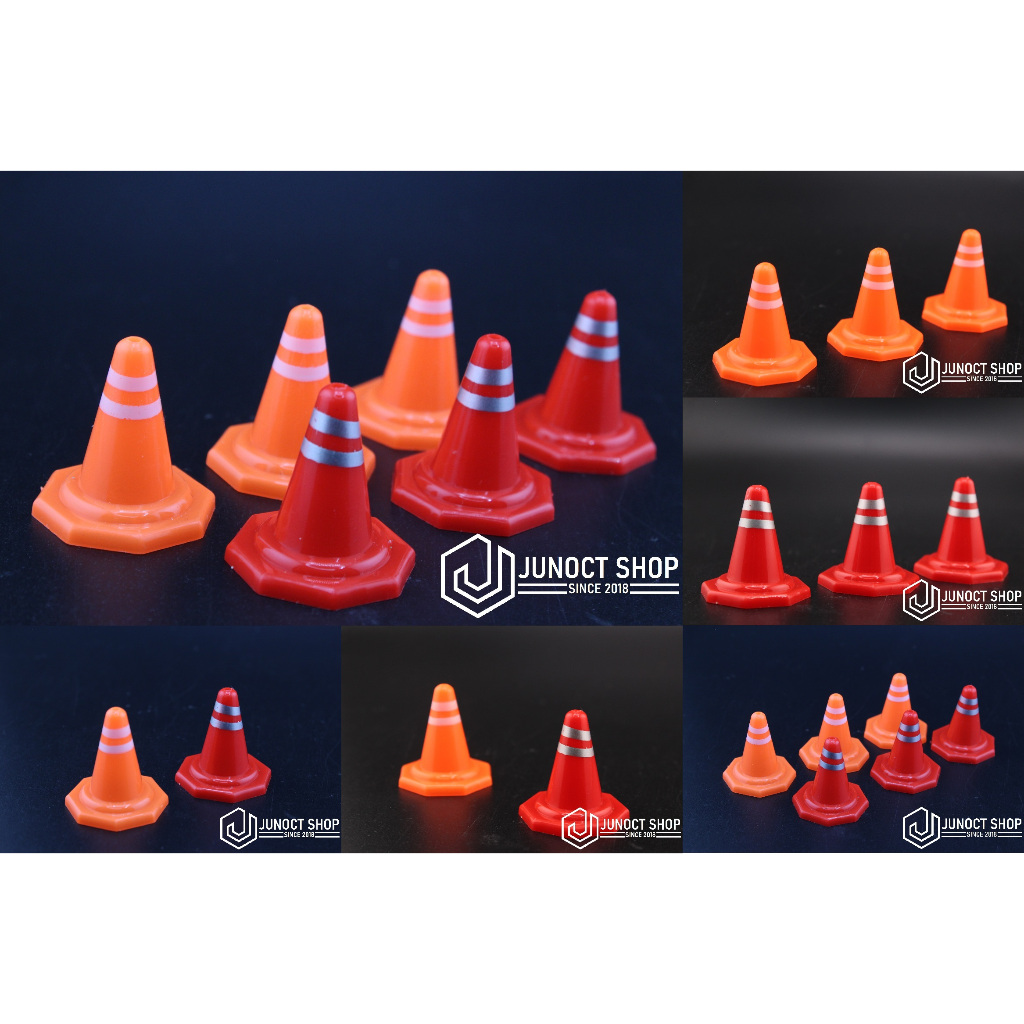 Jual Maket Cone Jalan Raya Merah dan Orange Kerucut Safety Traffic Sign ...