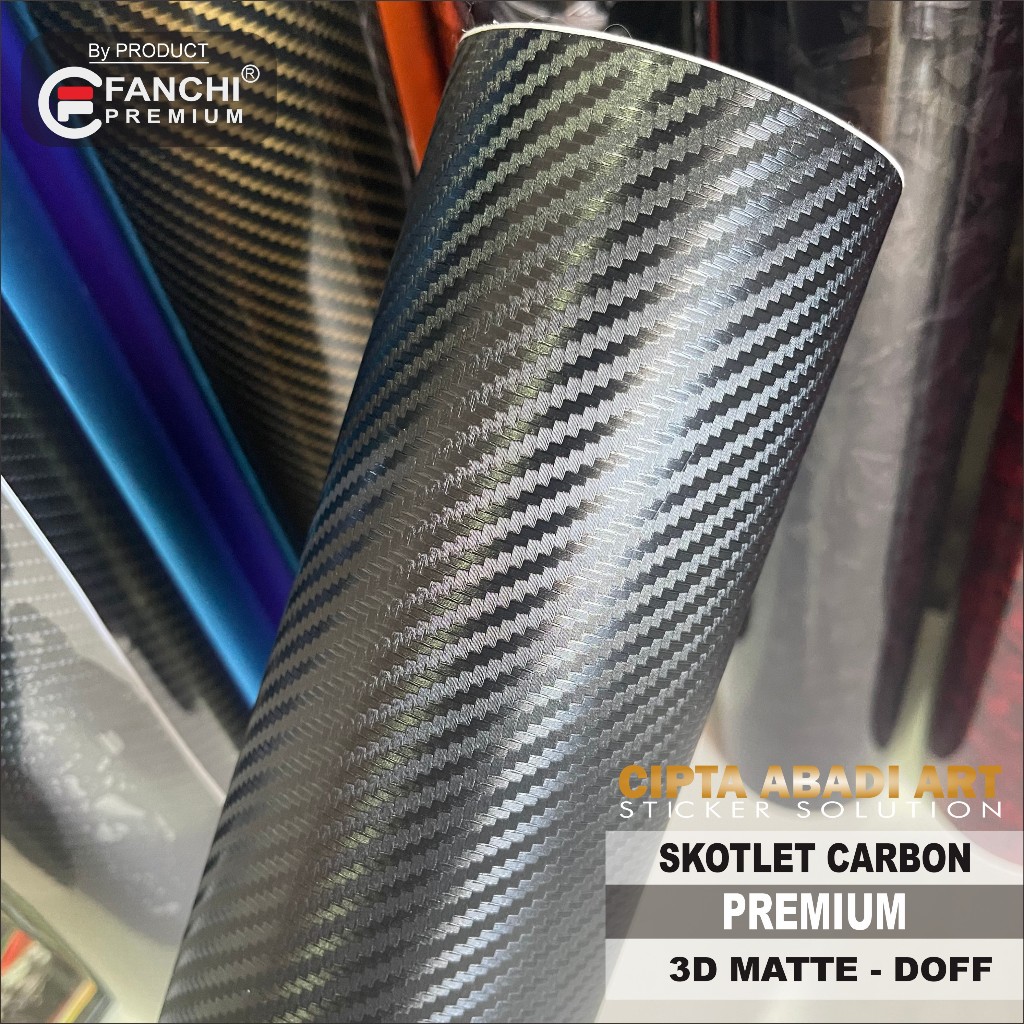 Jual Stiker Carbon Skotlet Karbon 3D Sticker Karbon Motor Mobil Ukuran ...