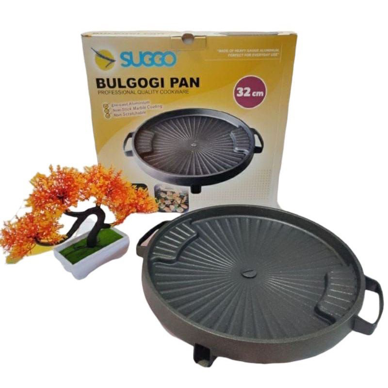 Jual Suggo Bulgogi Grill Pan 32cm Alat Panggang Korea Anti Lengket ...