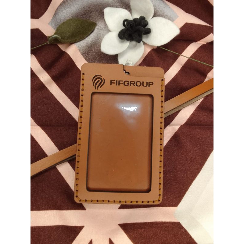 Jual Id card kulit asli custom/nametag FIF | Shopee Indonesia