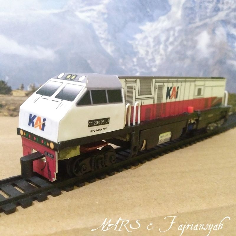 Jual Kereta Api Indonesia | Gerbong Penumpang | Lokomotif CC201 CC203 ...
