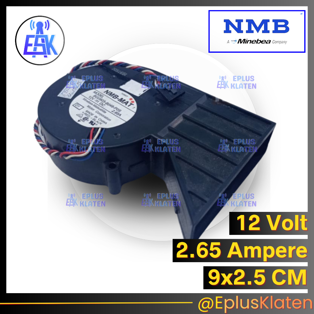 Jual Kipas Fan Blower 12V 2.65A NMB- MAT model PWM 4 pin corong besar ...