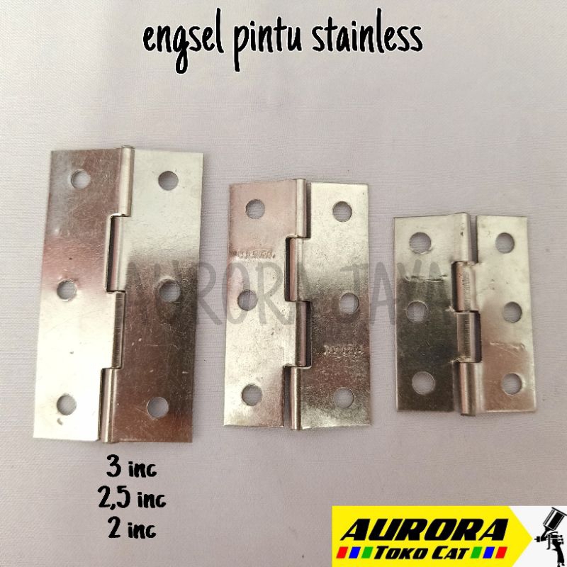 Jual Engsel Pintu Stainless Engsel Laci ukuran 2" 2,5" 3" | Shopee ...