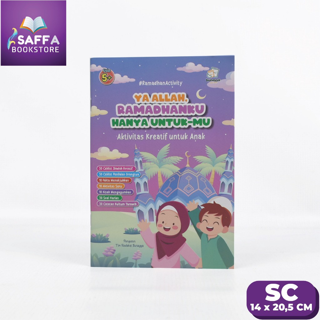 Jual Buku Anak Ramadhan Activity 2024 Ya Allah Ramadhanku Hanya Untukmu Fullcolour Usia 5 ...