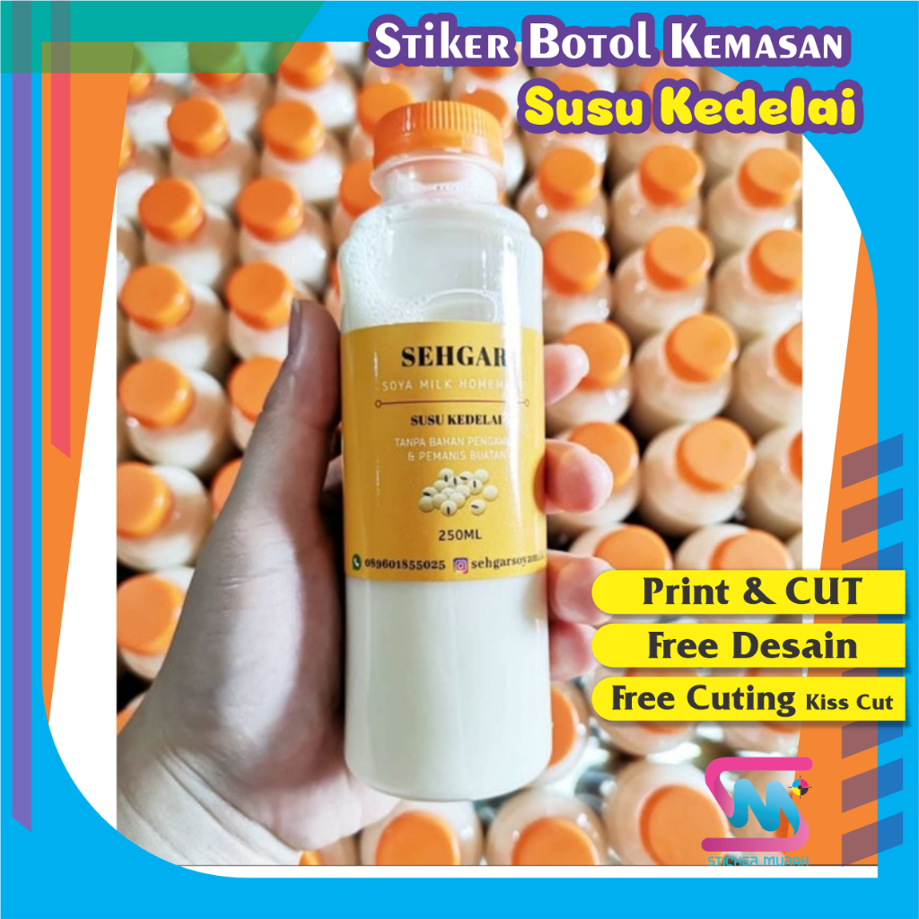 Jual Stiker Murah Bandung - Print Cetak Sticker Kemasan Botol Minuman ...