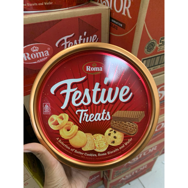 Jual Roma Festive kaleng 240gr | Shopee Indonesia