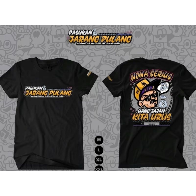 Jual Kaos Pasukan Jarang Pulang V2 T-shirt Free Seticker | Shopee Indonesia
