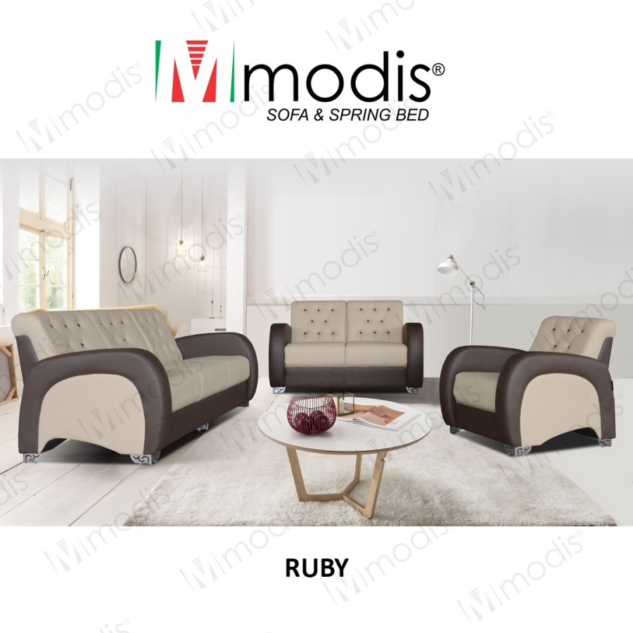 Jual MODIS Sofa Type RUBY - 3+2+1 Seater | Shopee Indonesia