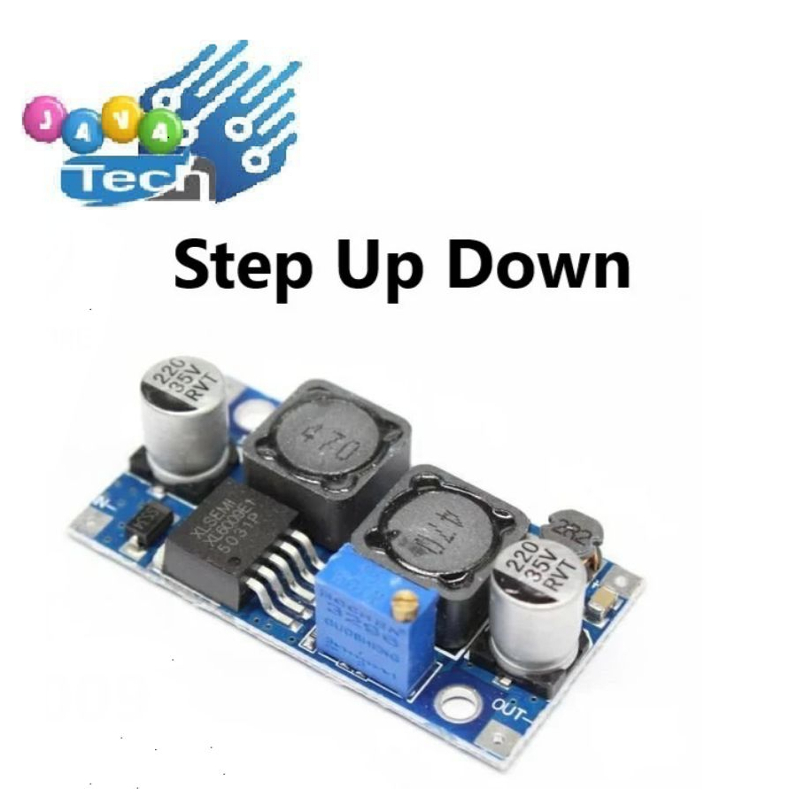 Jual XL6009 Step Up Down Biru DC to DC converter Auto Boost Buck Adjustable | Shopee Indonesia