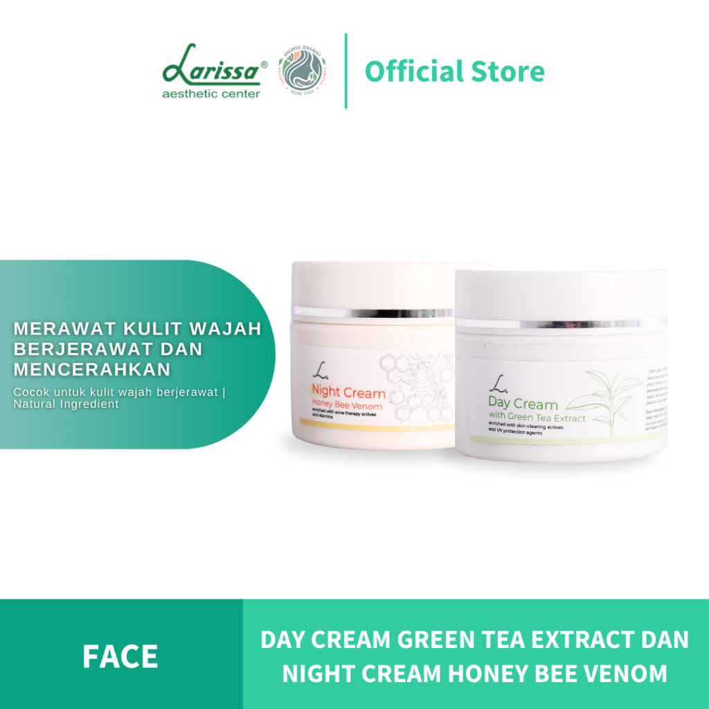 Jual Larissa Combination Cream Untuk Kulit Berjerawat Meradang Beruntusan Berminyak Kering ...