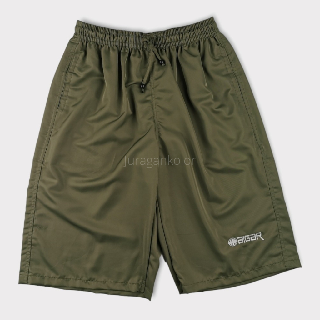 Jual Celana Pendek Pria Dewasa Kolor Cowok Santai Bordir Polos | Shopee ...