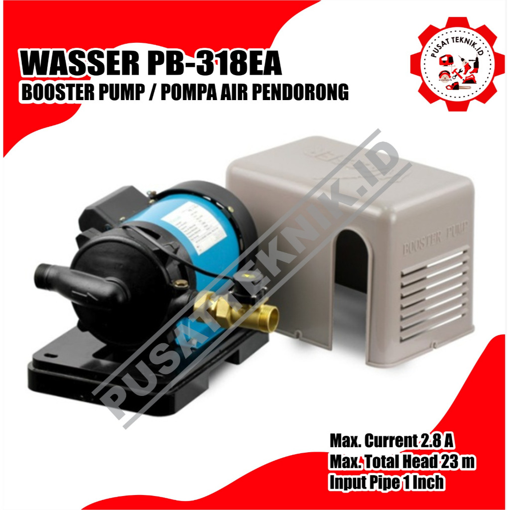 Jual WASSER PB 318 EA Pompa Dorong Booster Pump WASSER PB318EA | Shopee ...